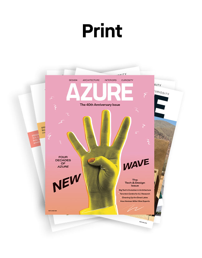 AZURE | Print Subscription– AZURE | Designlines
